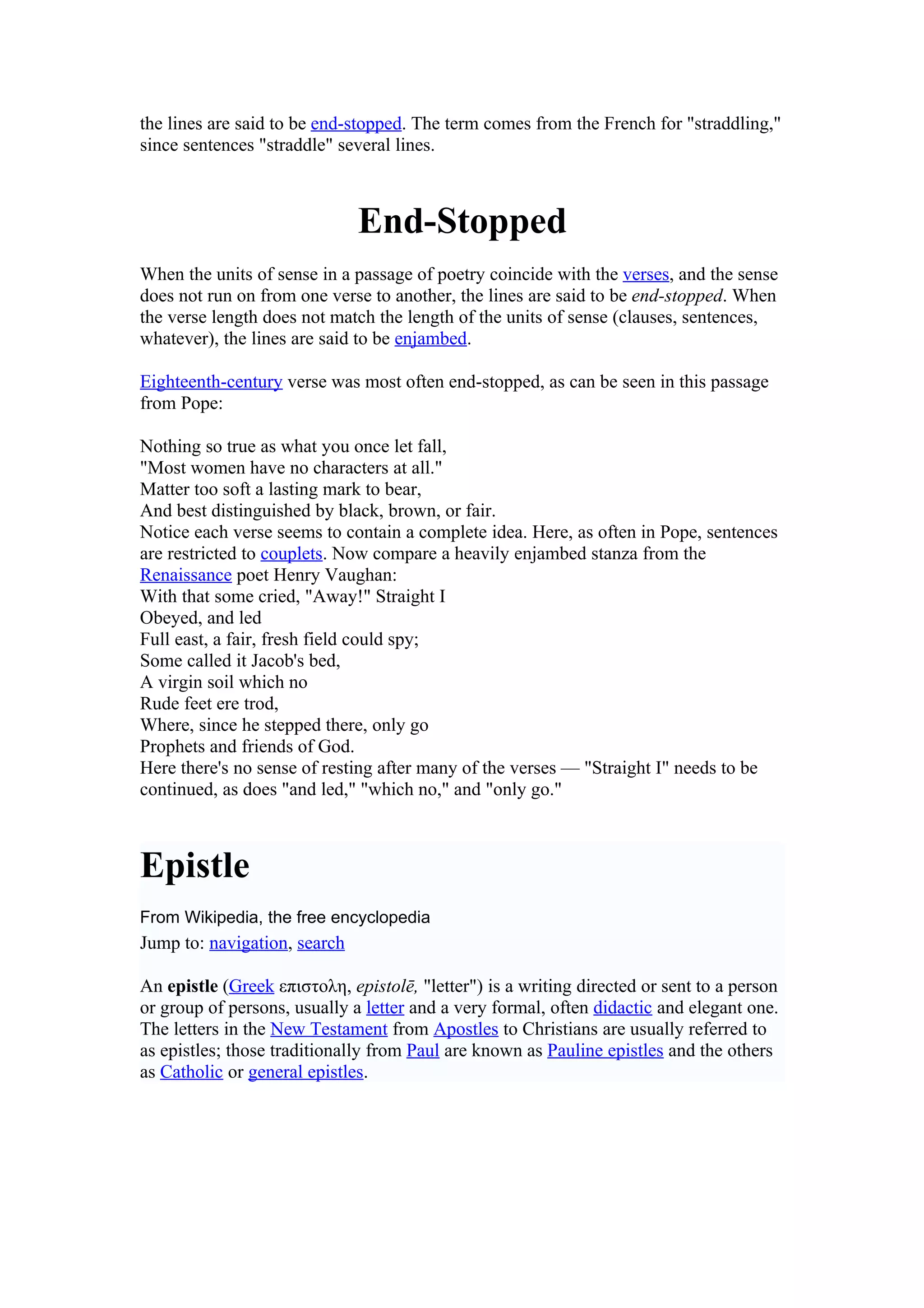 Ballad sonnet meter etc... | DOC