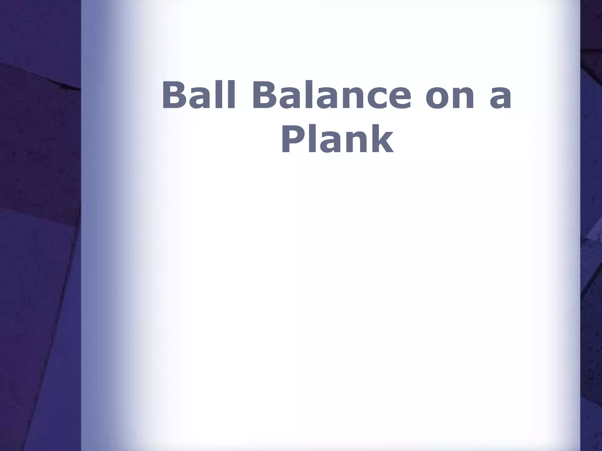 Ball and beam system | PPTX