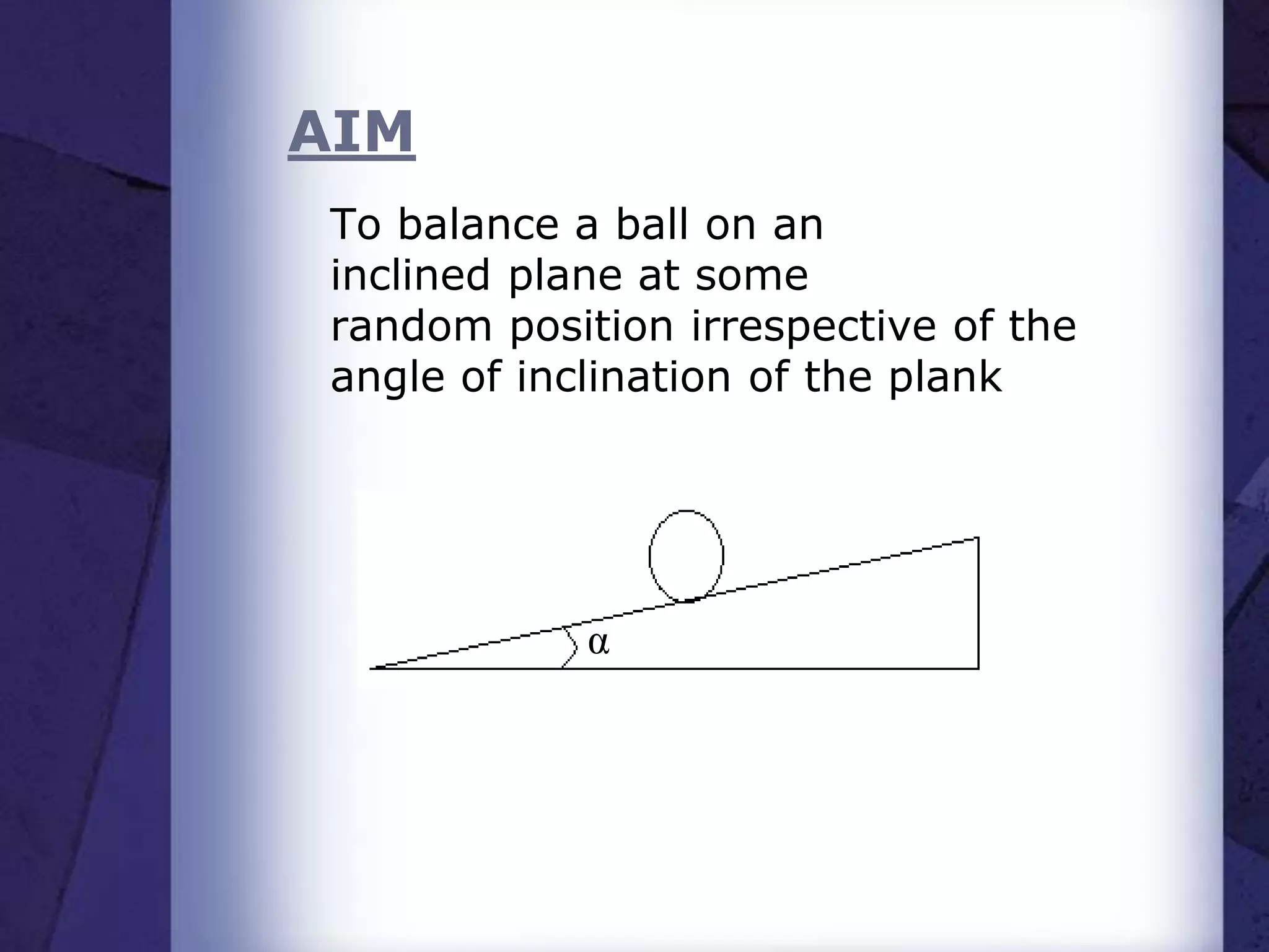 Ball and beam system | PPTX