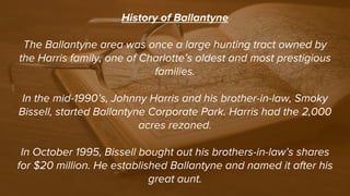 Ballantyne South Charlotte | PPT