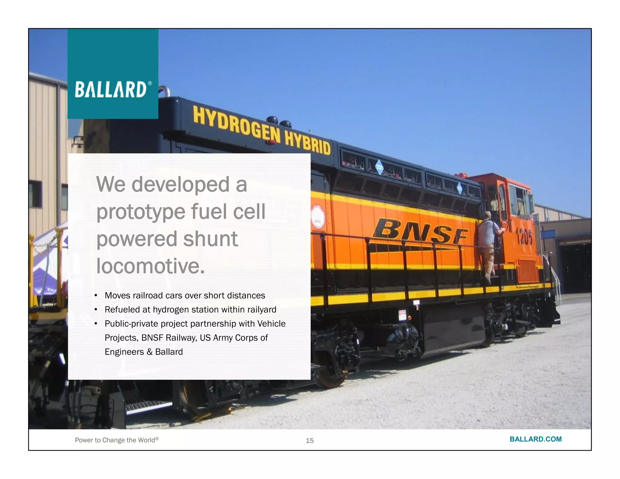 HYDRAIL: Fuel Cell Solutions for Rail Applications | PDF