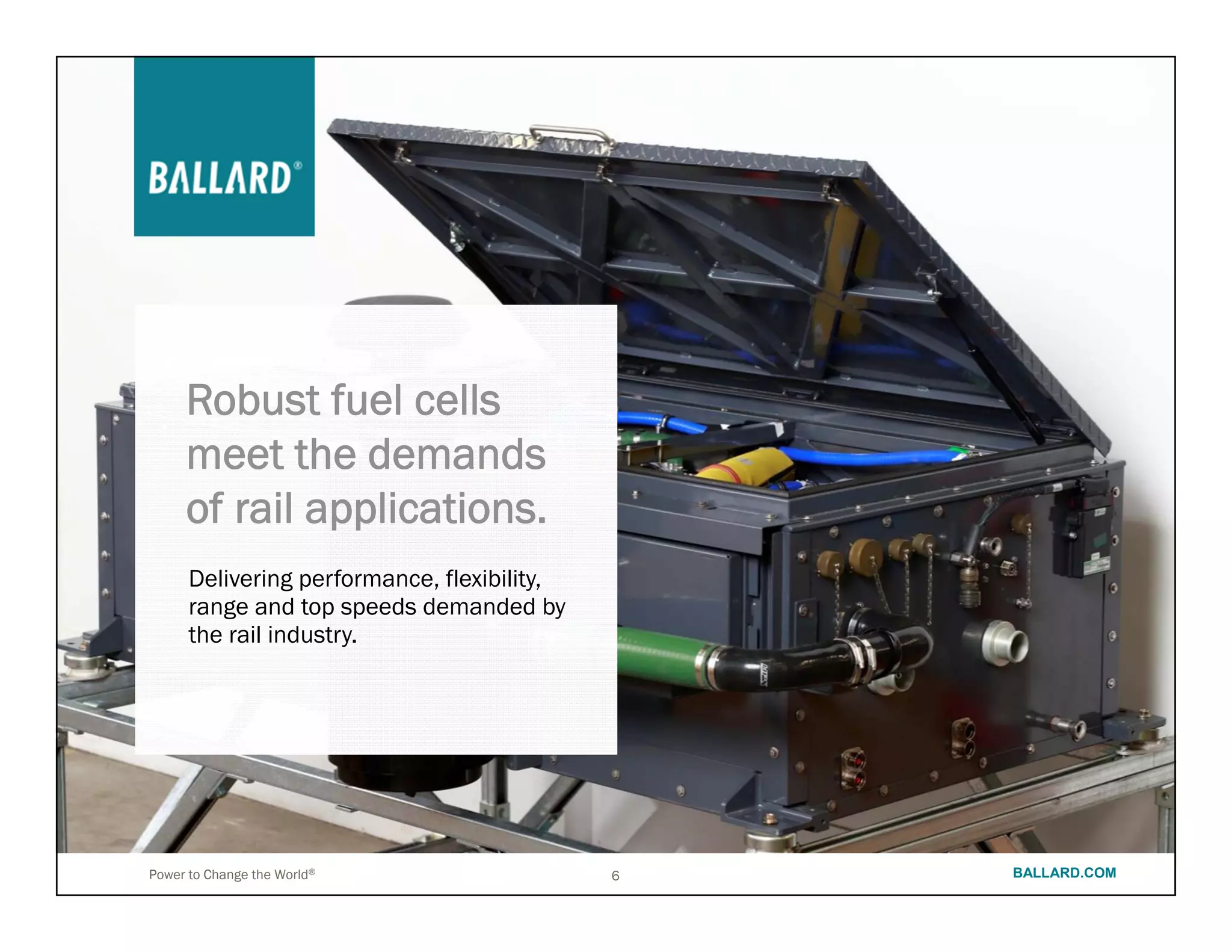 HYDRAIL: Fuel Cell Solutions for Rail Applications | PDF