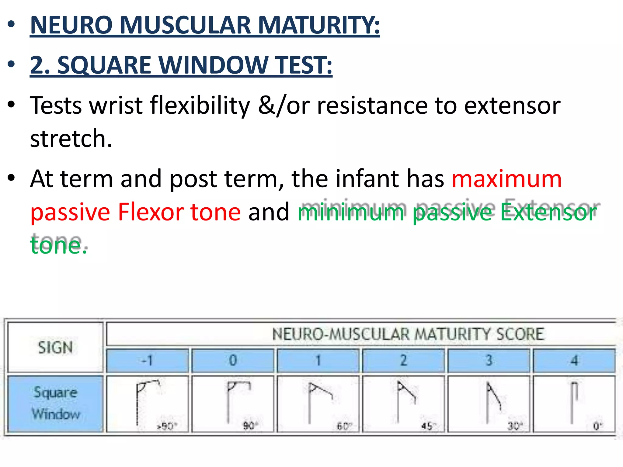 ballard scale - gestational age.pptx