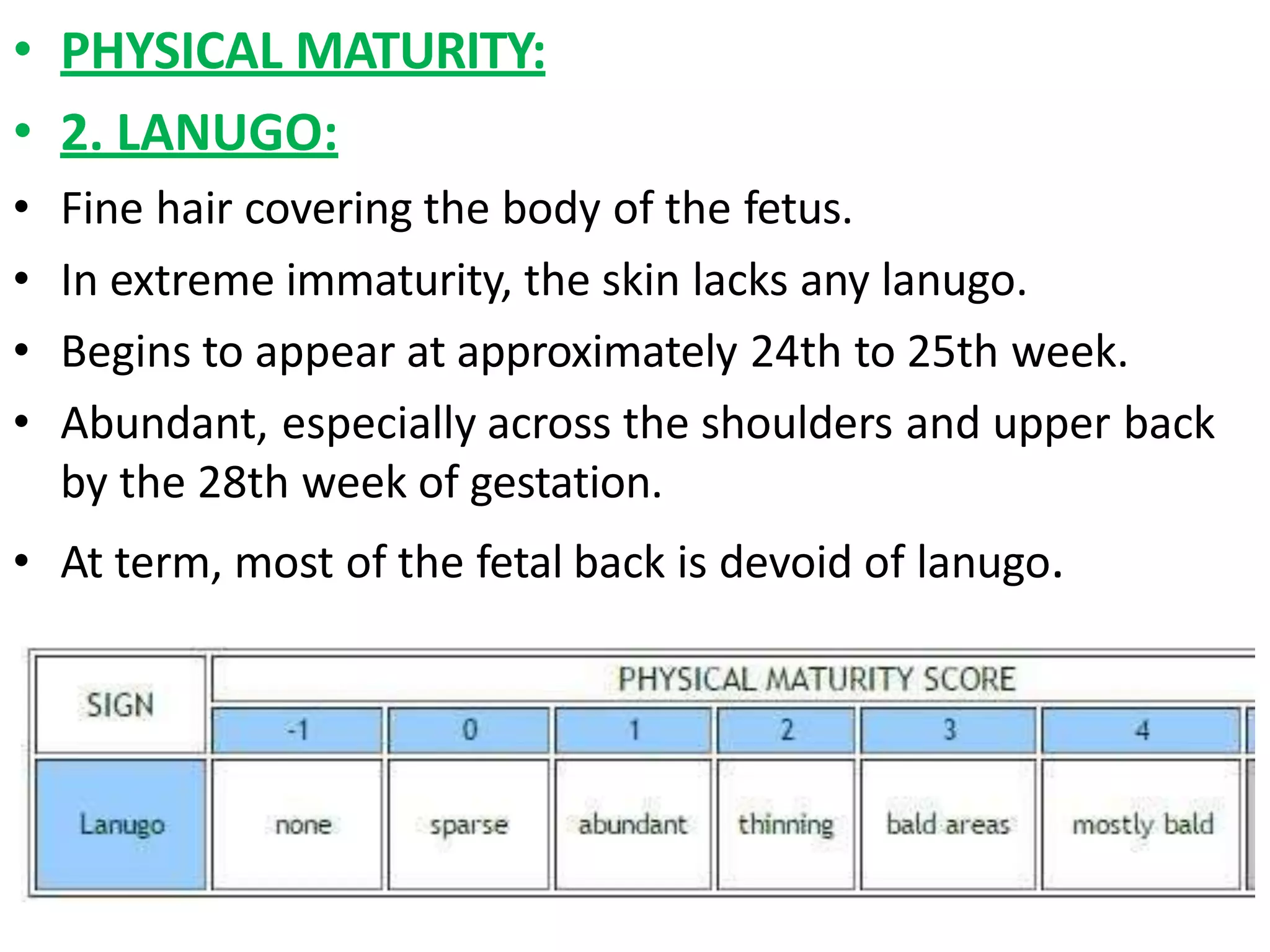 ballard scale - gestational age.pptx