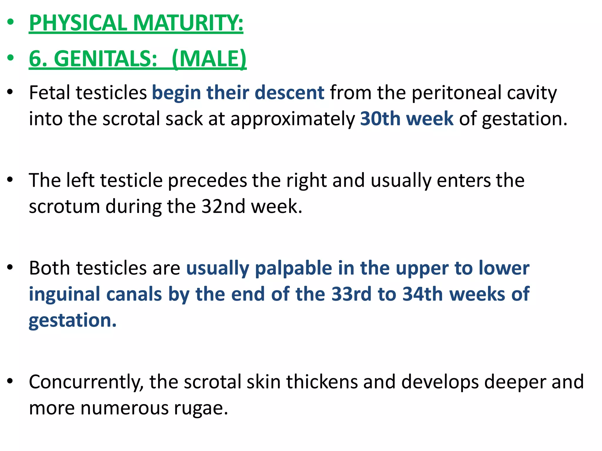 ballard scale - gestational age.pptx