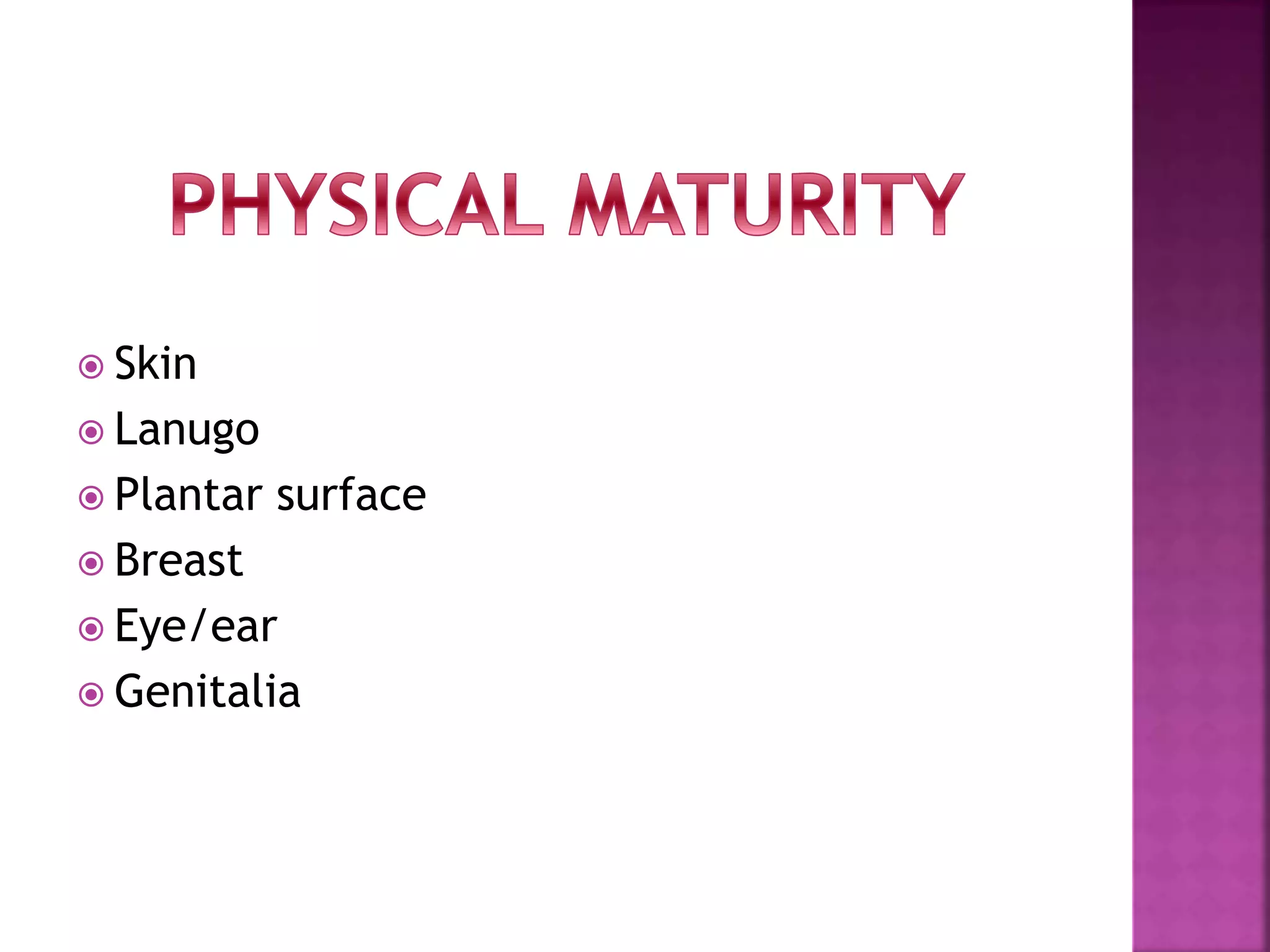 Ballard scale presentation | PPTX