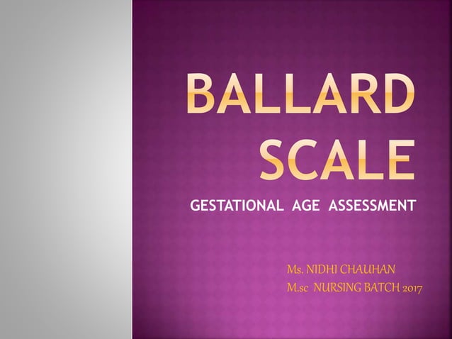Ballard scale presentation | PPTX | Pregnancy | Reproductive Health