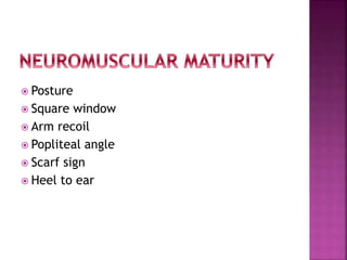 Ballard scale presentation | PPTX