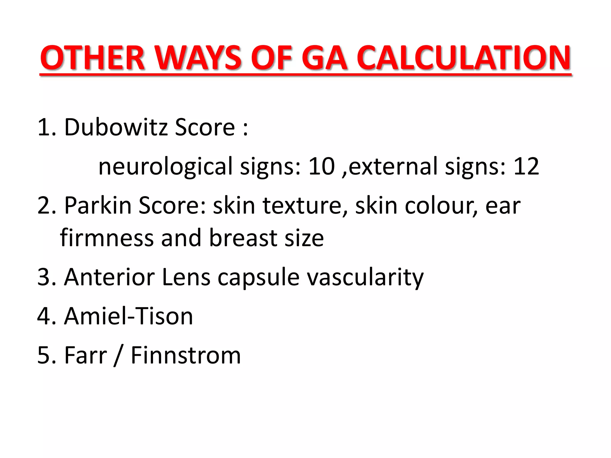 Ballard score.. - Dr Padmesh - Neonatology | PPTX