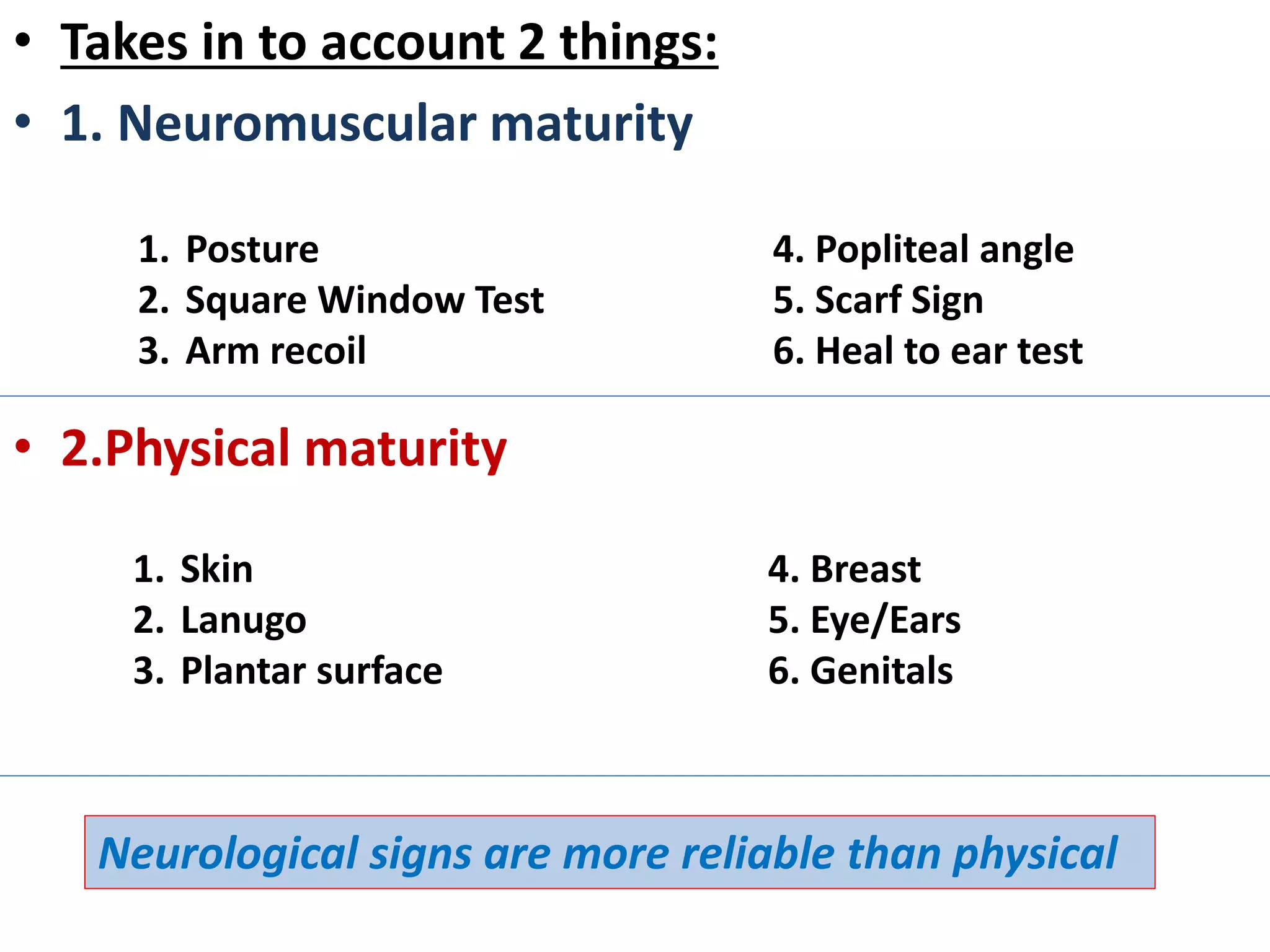 Ballard score.. - Dr Padmesh - Neonatology | PPTX