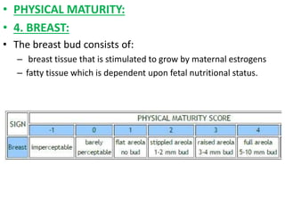 Ballard score.. - Dr Padmesh - Neonatology | PPTX