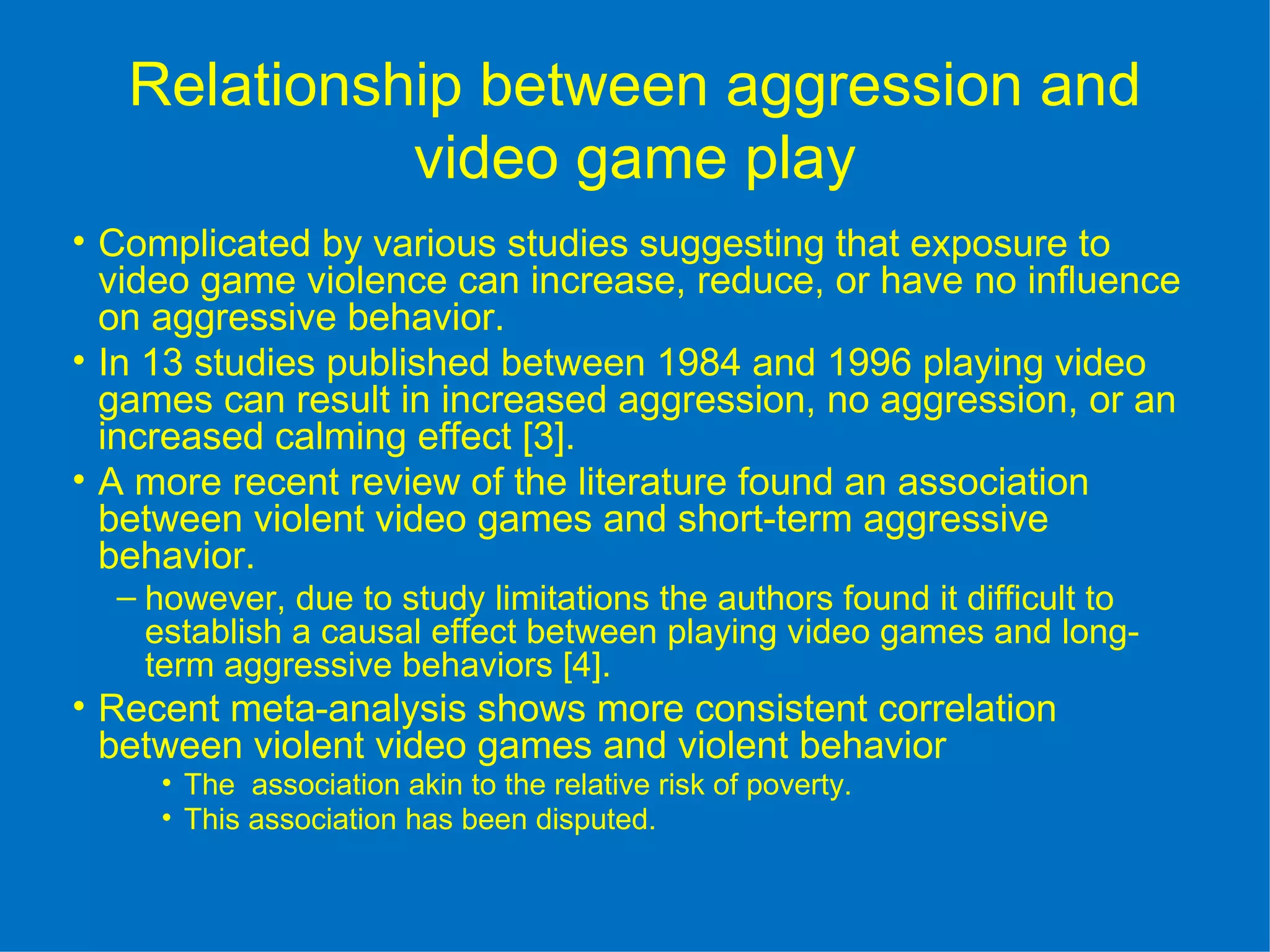 Psychiatry and Video Games | PPT