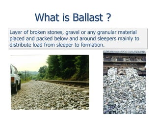 04 Ballast (Railway Engineering Lectures هندسة السكك الحديدية & Dr ...