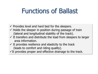 04 Ballast (Railway Engineering Lectures هندسة السكك الحديدية & Dr ...