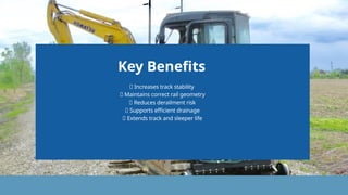 Ballast Tamper Solutions- Precision Track Stability for Modern Railways ...