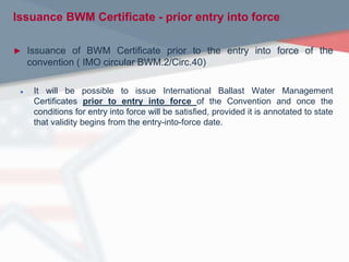 Ballast water convention | PPSX