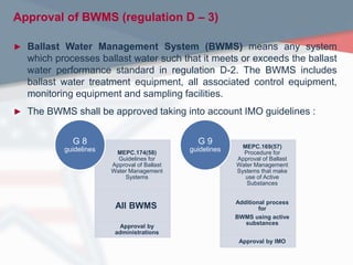 Ballast water convention | PPSX