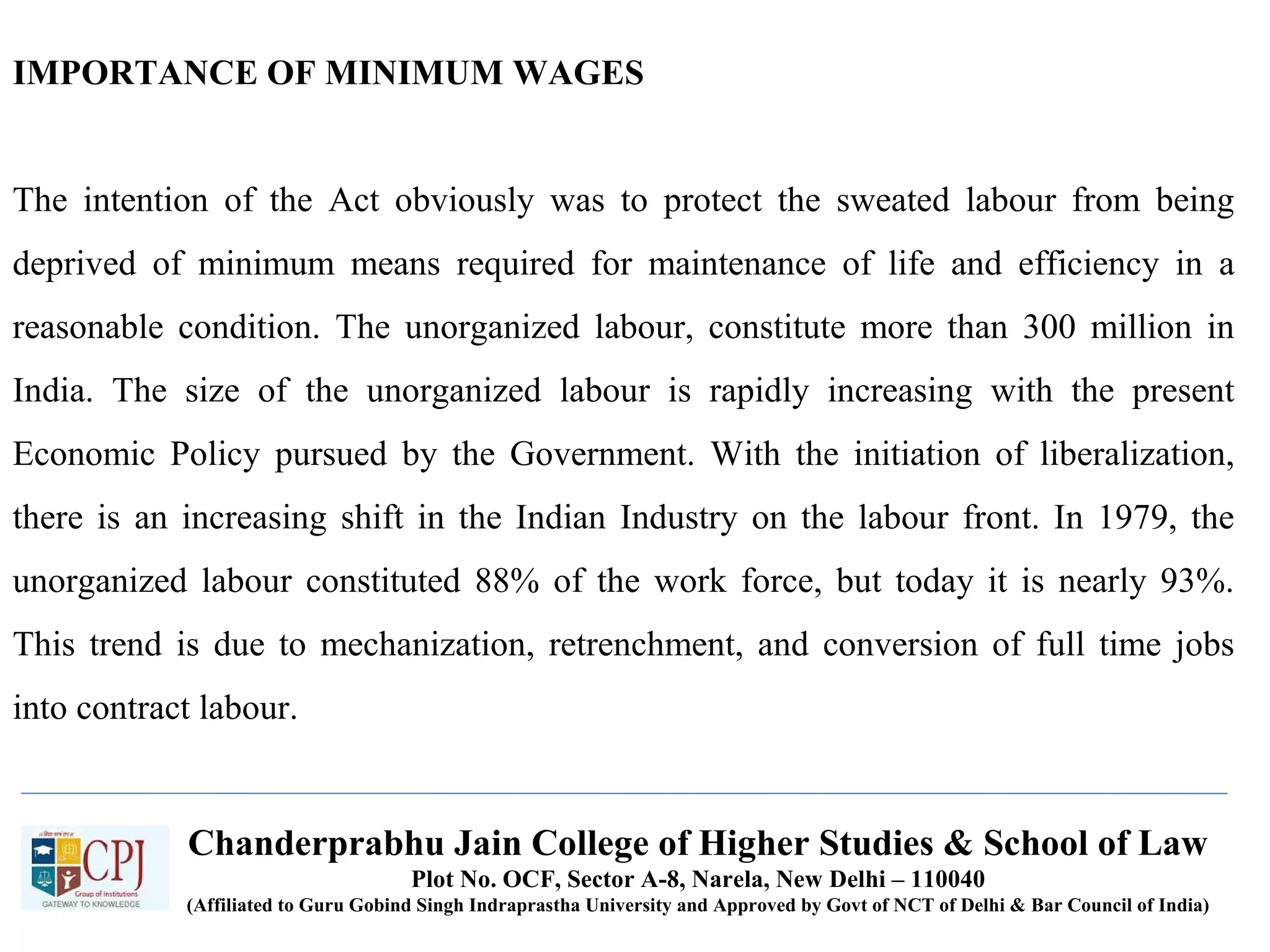 LABOUR LAW - II | PPT