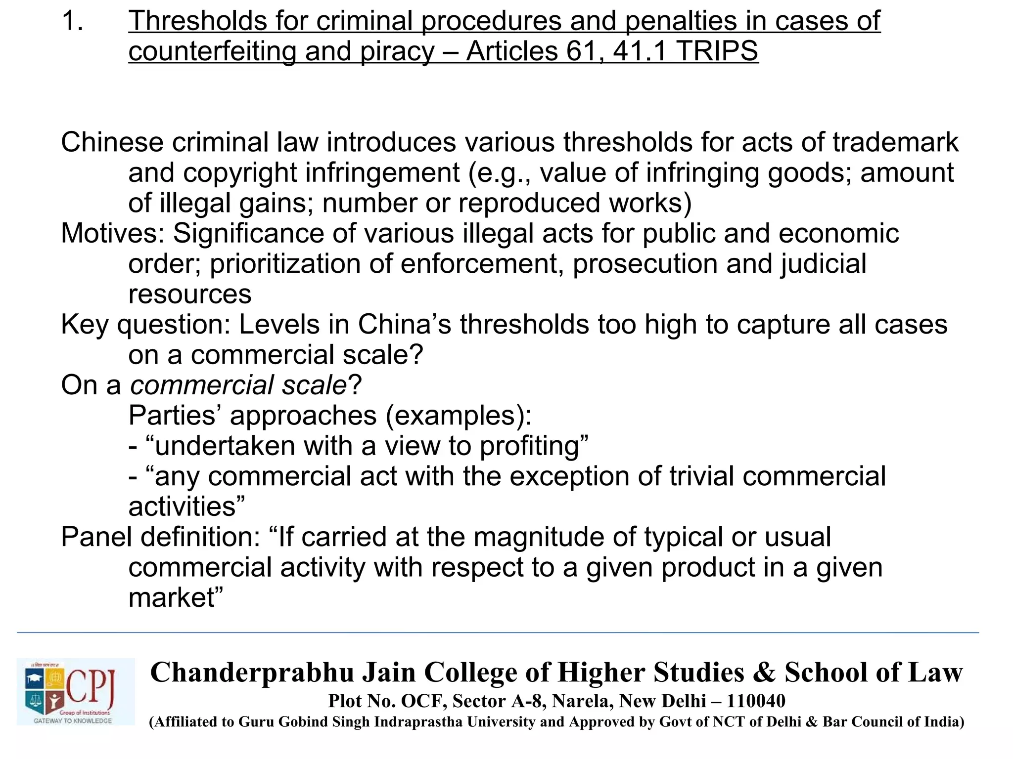 INTERNATIONAL TRADE LAW | PPT
