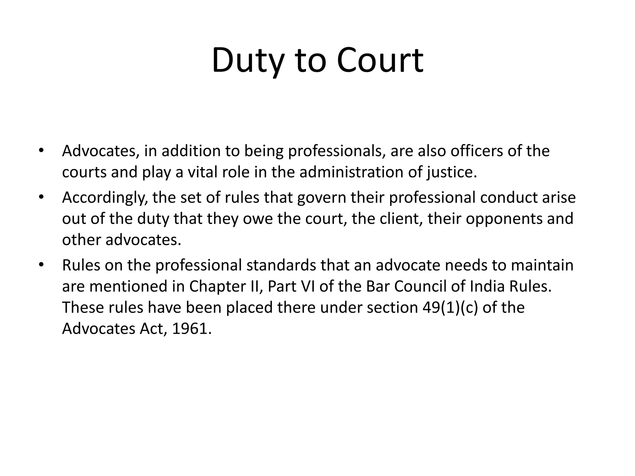 Legal Ethics and Court Crafts | PPTX