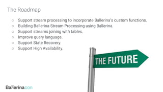 Stream Processing with Ballerina | PDF