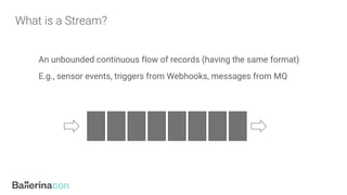 Stream Processing with Ballerina | PDF