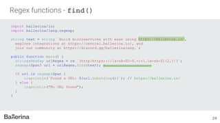 Ballerina Tech Talk - May 2023 | PPT