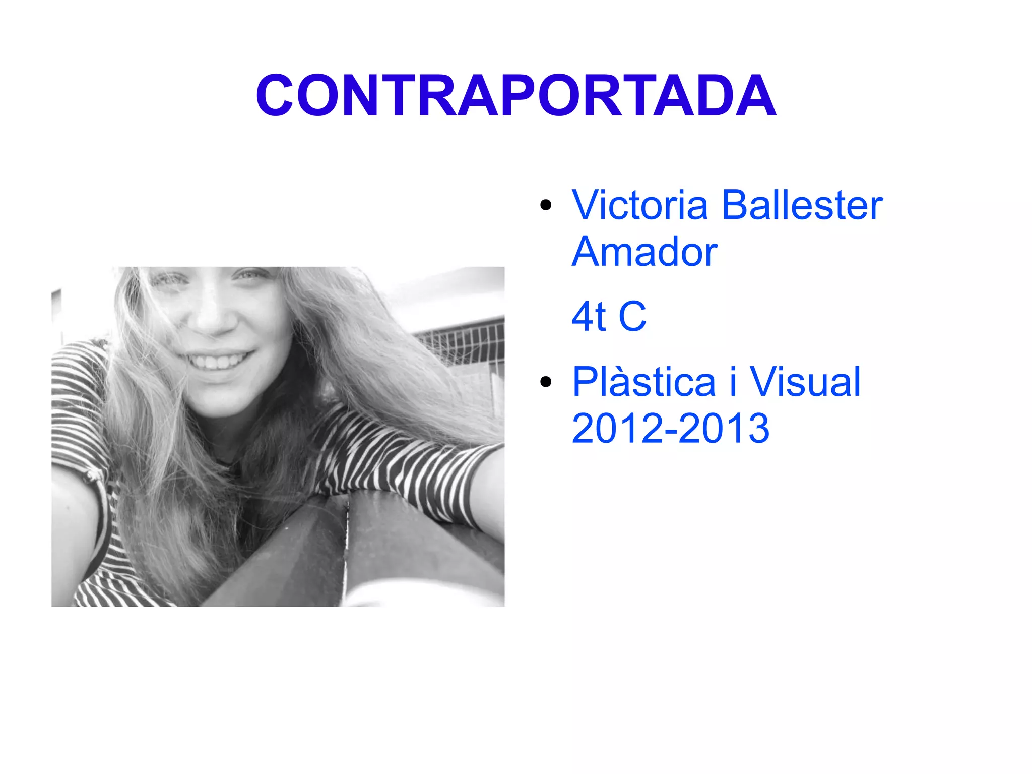 Apunta't a l'Art 4 de Victoria Ballester | ODP