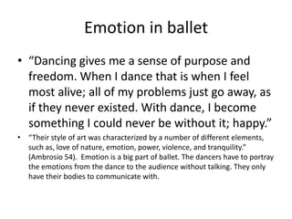 Ballet | PPTX