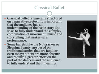 ballet.pptx | Dance | Fine Art