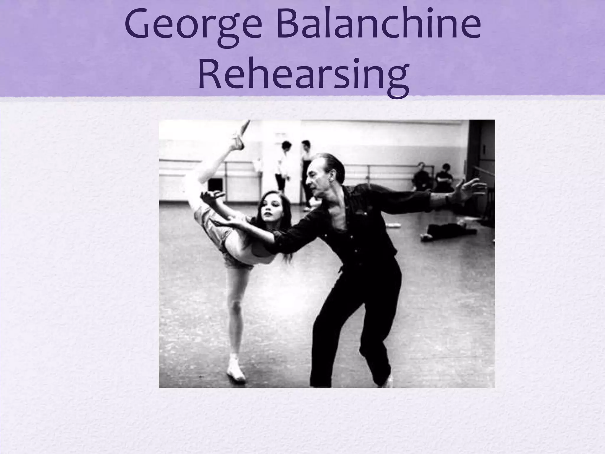 Ballet history and vocabulary | PPT