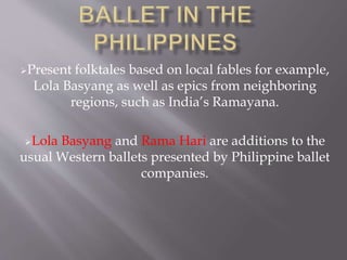 Ballet in the philippines | PPTX