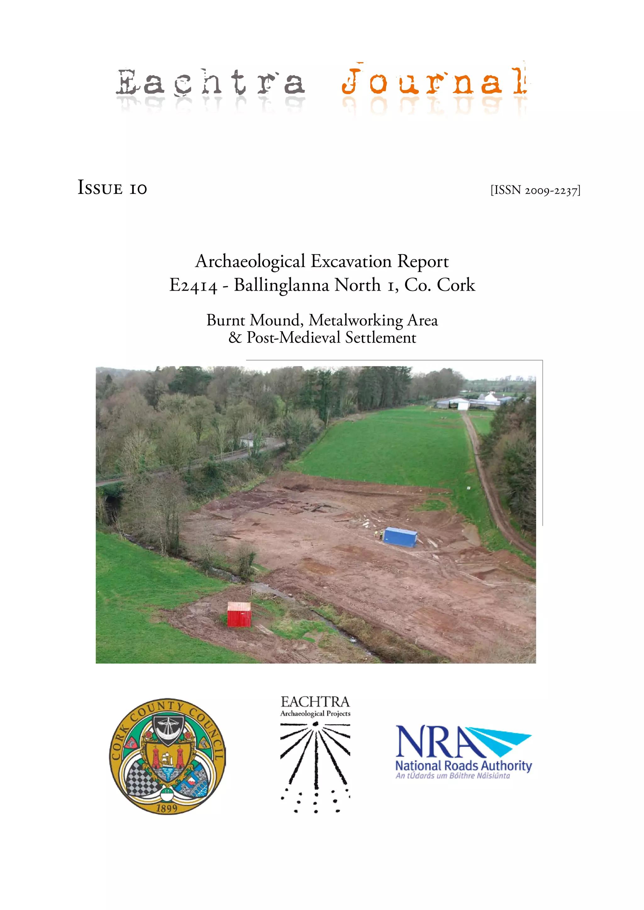 Archaeological Report - Ballinglanna North 1, Co. Cork (Ireland) | PDF