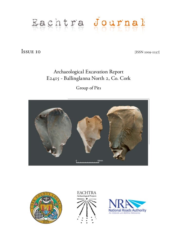 Archaeological Report - Ballinglanna North 2, Co. Cork (Ireland)