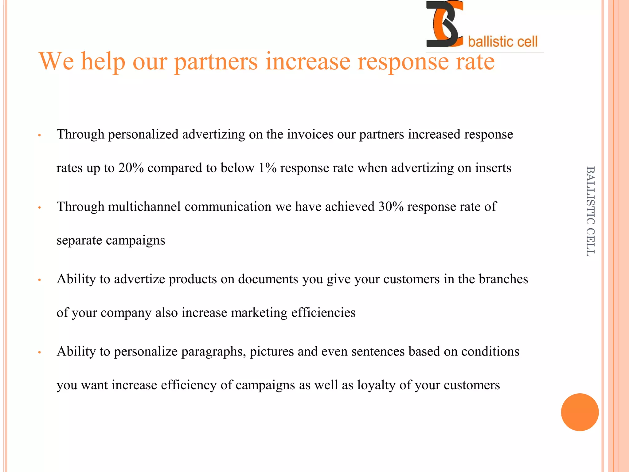 Ballistic cell Tisee Presentation | PPT