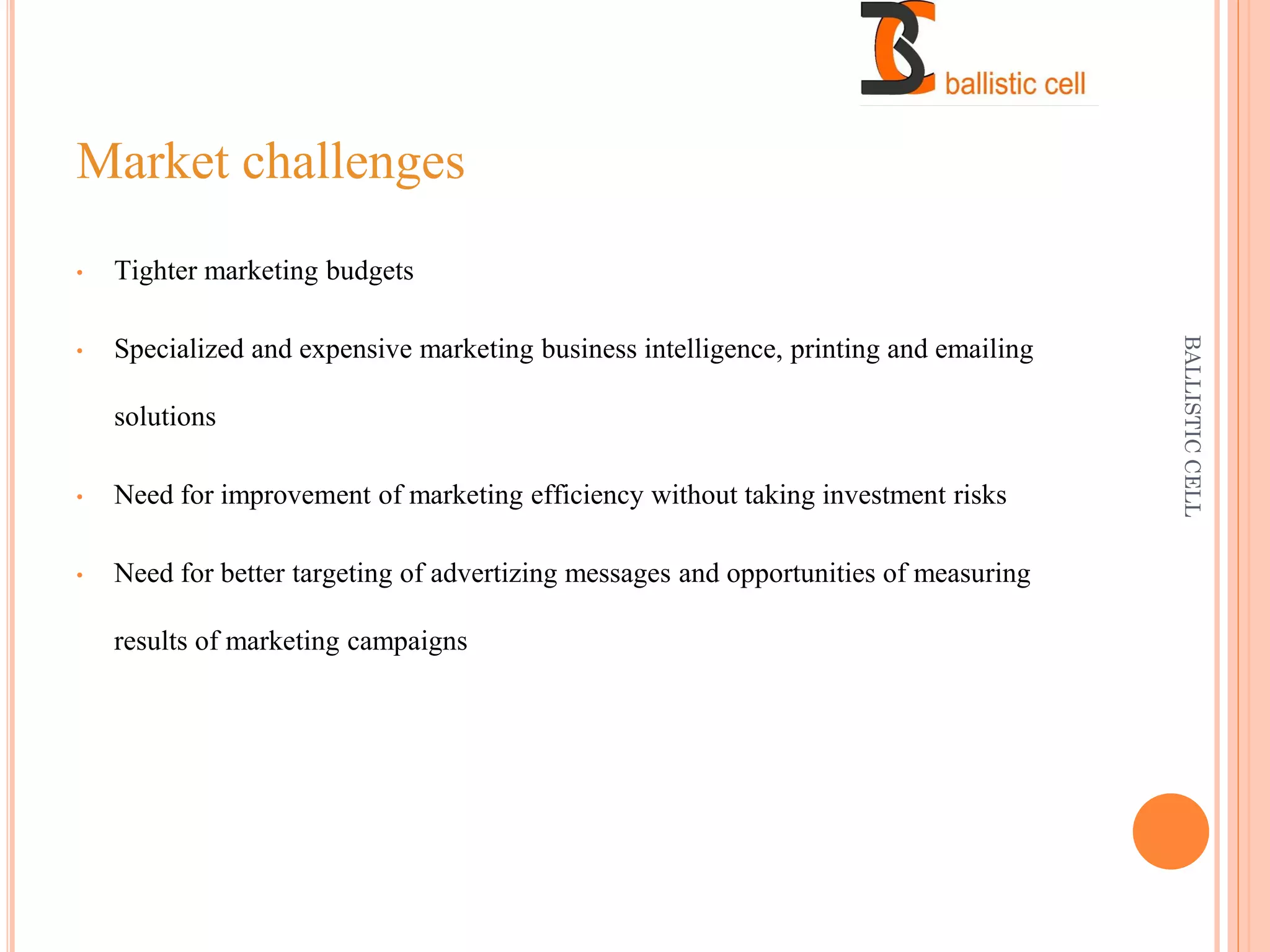 Ballistic cell Tisee Presentation | PPT