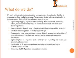 Ballistic cell Tisee Presentation | PPT