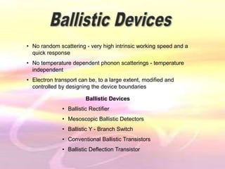 Ballistic Devices - Vikram.ppt | Physics | Science
