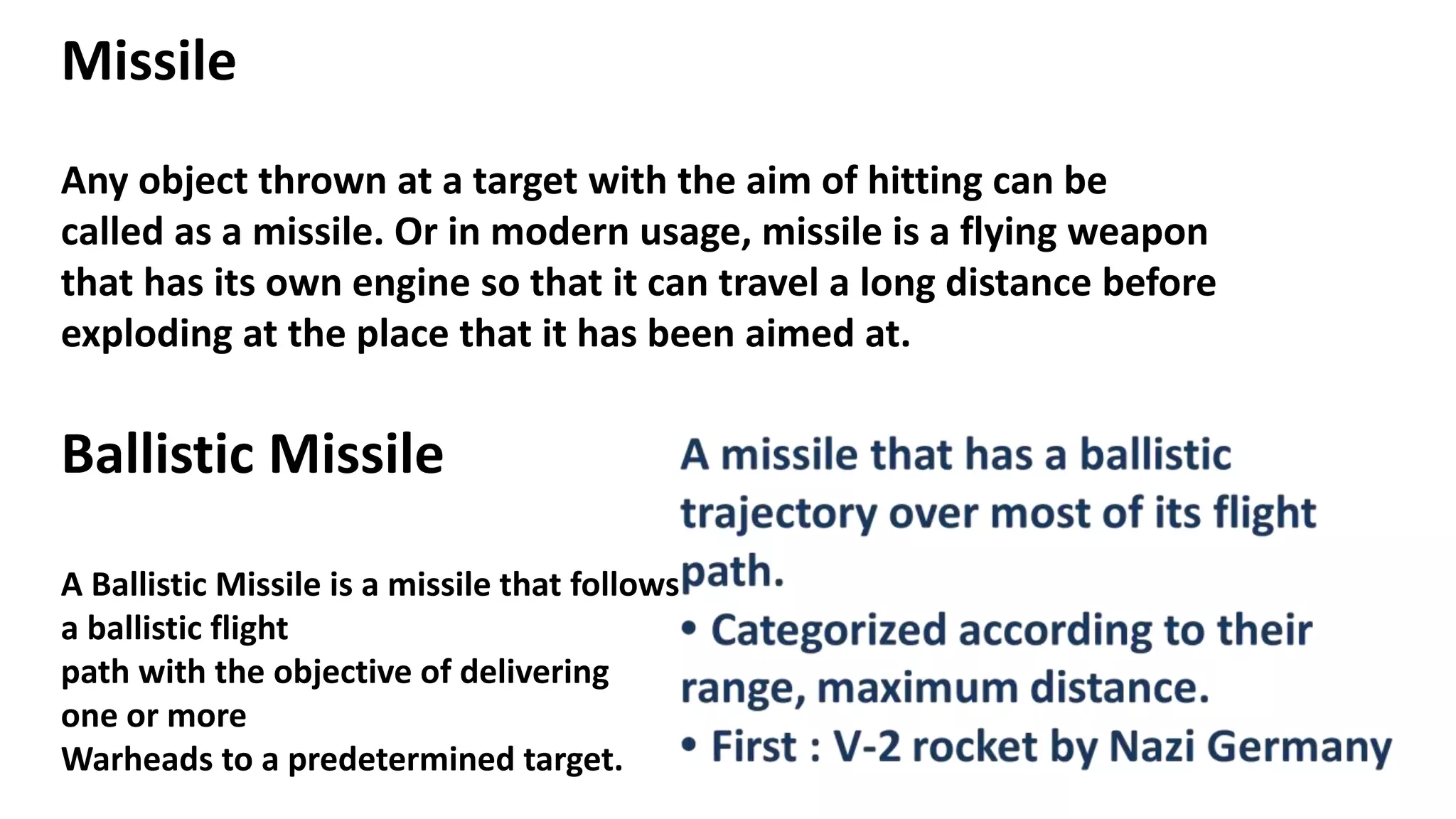 Ballistic missile defense system in east asia | PPTX