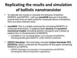 ballistic_nanotransistors_presentationby prasun singhal.pdf