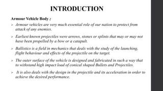 Ballistic presentation | PPTX