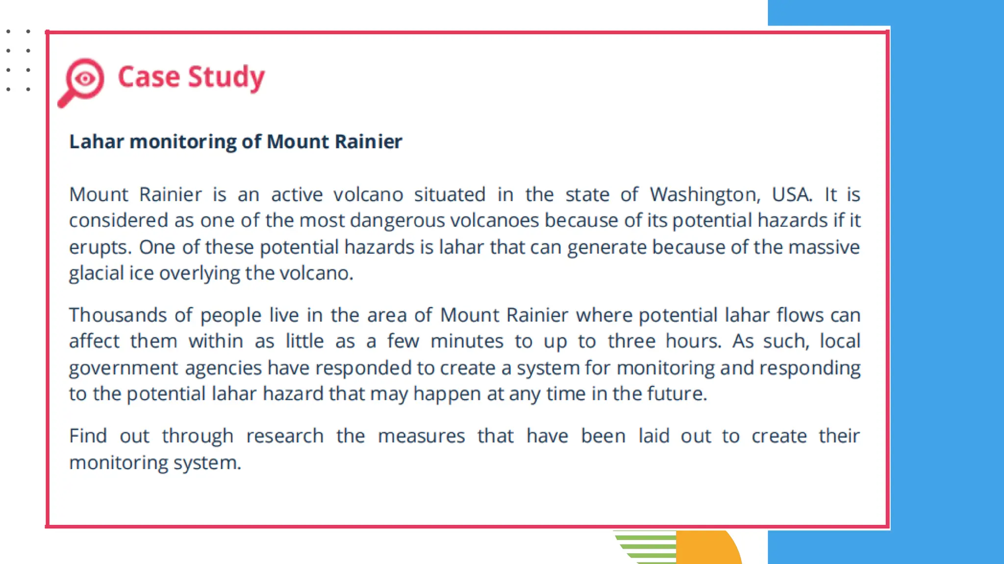 volcanic hazards:ballistic projectiles and lahar.pptx