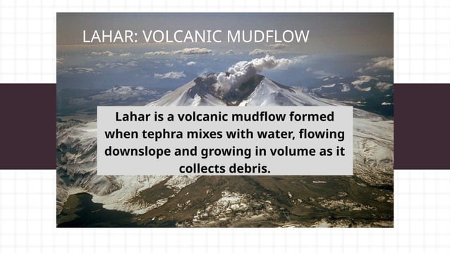 volcanic hazards:ballistic projectiles and lahar.pptx