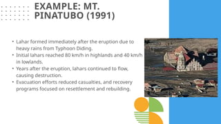 volcanic hazards:ballistic projectiles and lahar.pptx