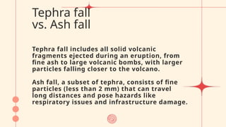 volcanic hazards:ballistic projectiles and lahar.pptx