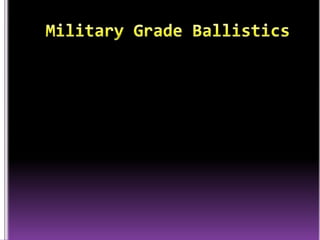 Ballistics | PPTX