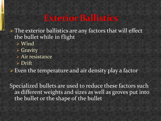Ballistics | PPT