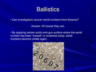 Ballistics | PPT