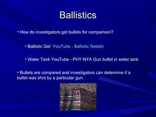 Ballistics | PPT