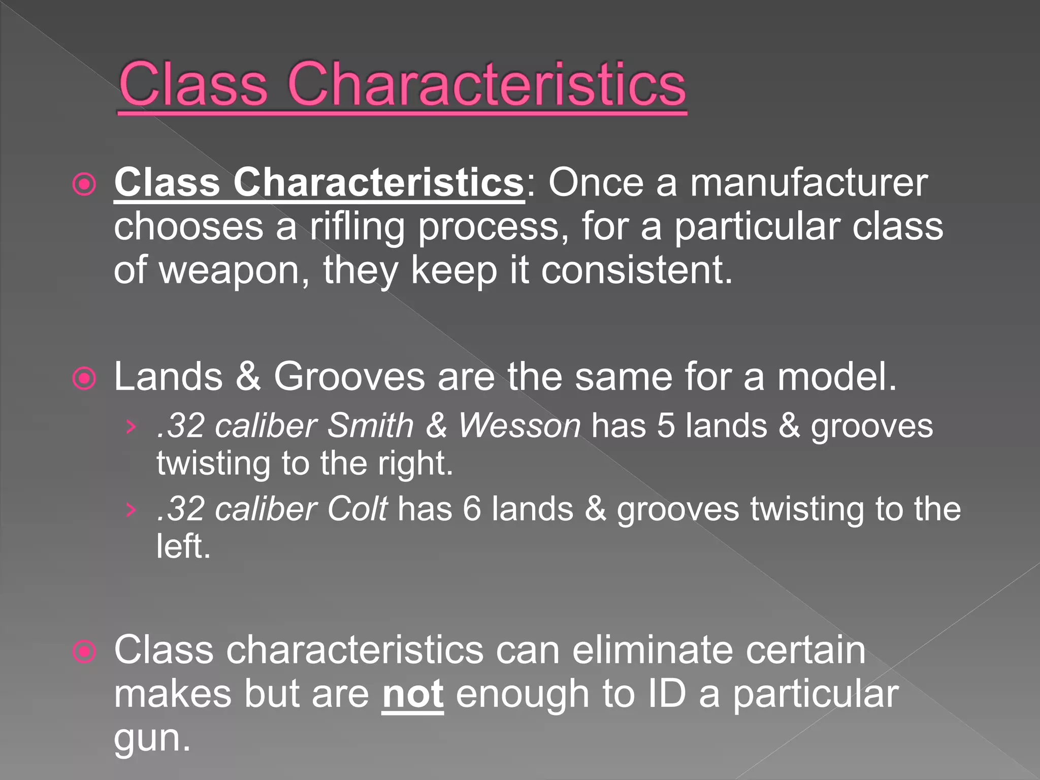 Forensic Ballistics | PPTX